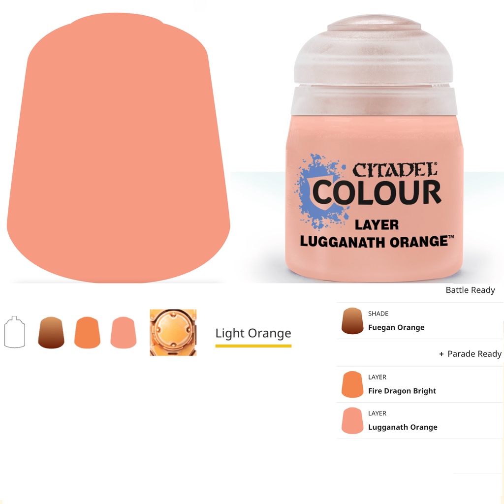 CITADEL COLOUR: LAYER SET 1 สีอะคริลิคสูตรน้ำ กลุ่มสีเลเยอร์ | Shopee ...