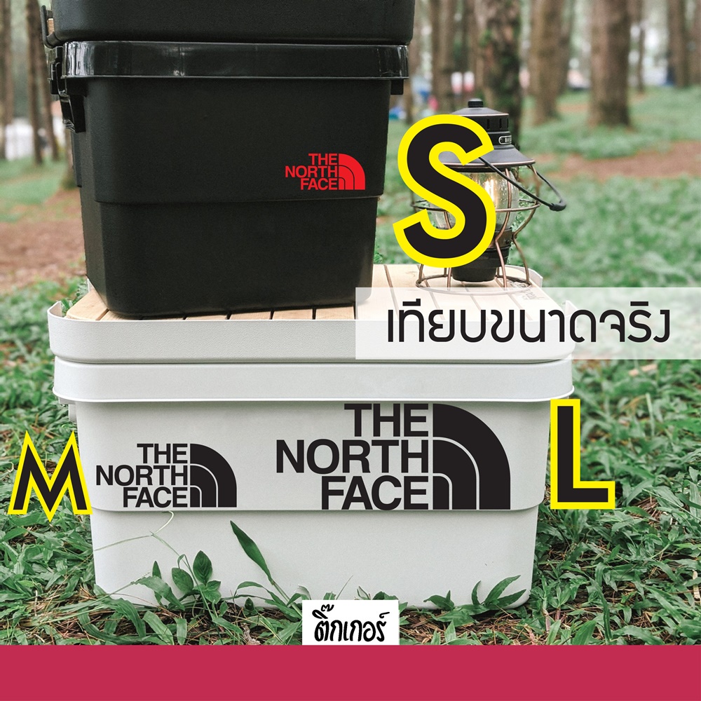 Sticker สติ๊กเกอร์ลาย The north face งานไดคัท ติดได้ทุกที่ มีหลายสีหลาย ...