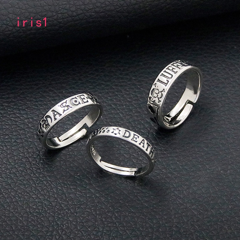 Anime Periphery One Piece Ring Luffy Trafalgar Ace Cos Ring | Shopee ...