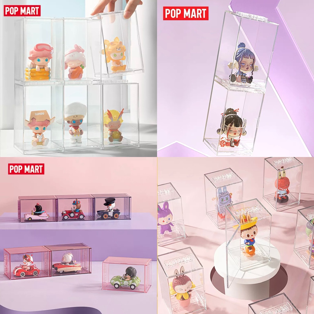 [พร้อมส่ง] POP MART Pop Display Box ลิขสิทธิ์แท้ 📦 กล่องใส โชว์ของเล่น ...