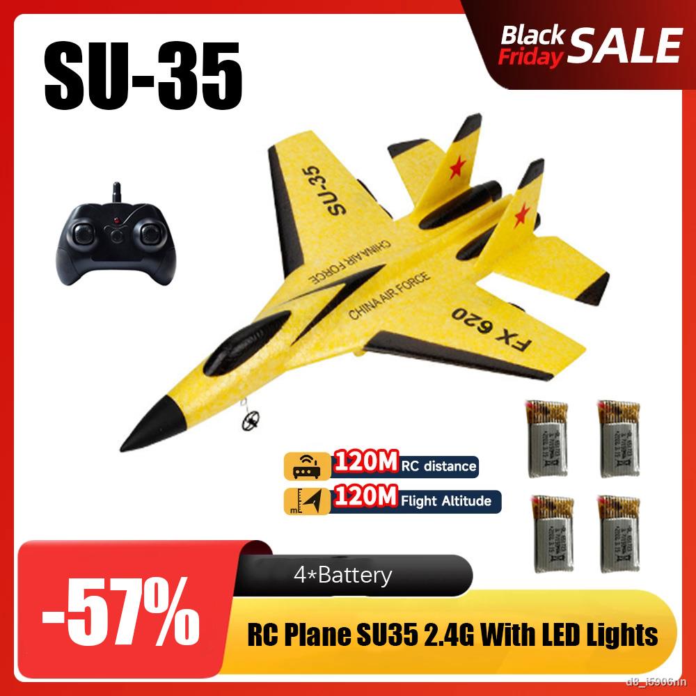 Su 35 Fx 620 Foam Glider Fighter Flying Toy For Kids Children Remote Control Airplane Avion Rc ...