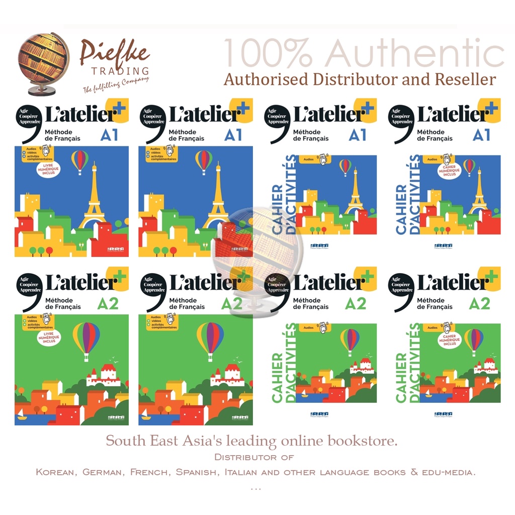 L’atelier niv - EDITION 2022; A1, A2, B1, B2: Student Book, Notebook ...