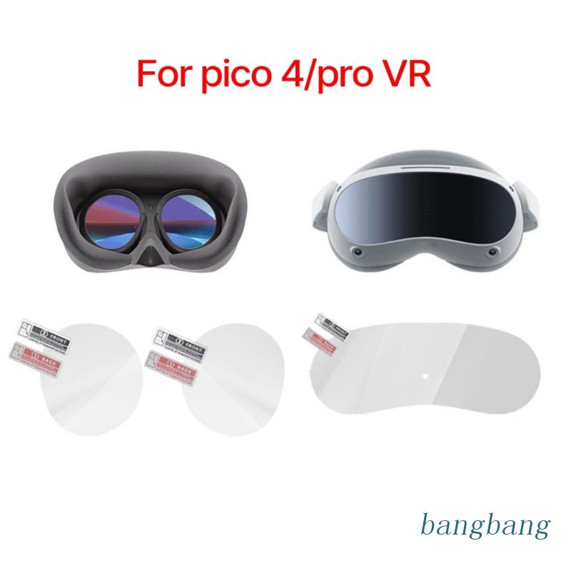 Bang ฟิล์มกันรอยหน้าจอ แบบใส ความละเอียดสูง สําหรับแว่นตา VR Pico 4 Pro | Shopee Thailand