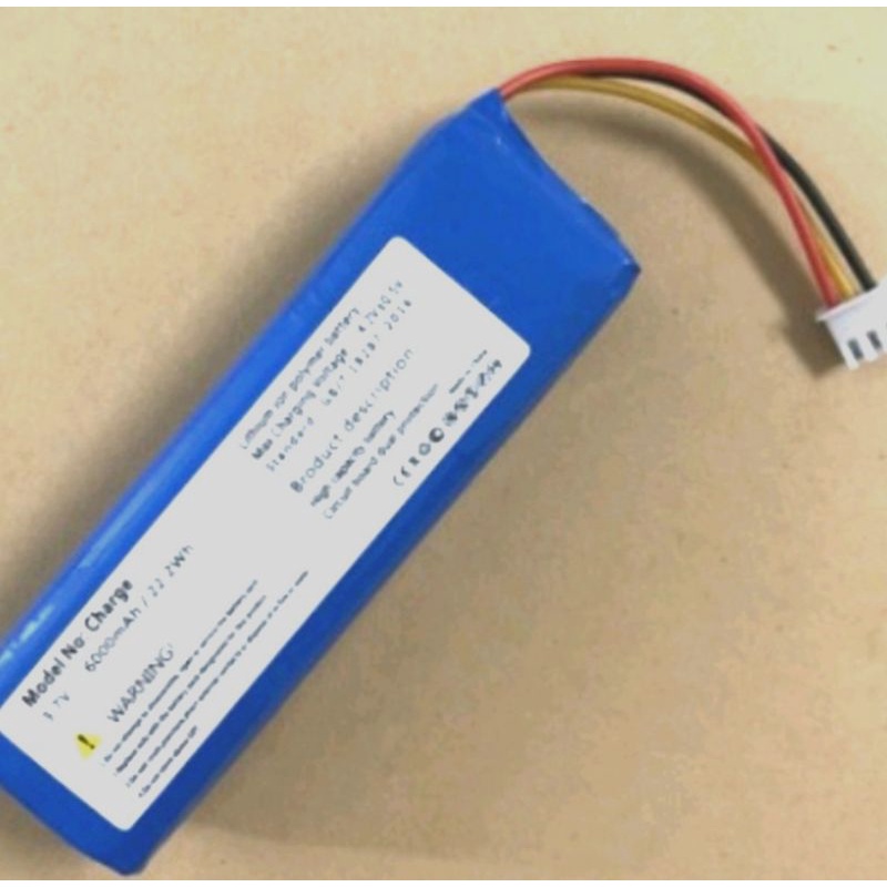 แบตเตอรี่ jbl charge1 Replacement Battery เจบีแอล Charge1 ความจุ 6000 ...