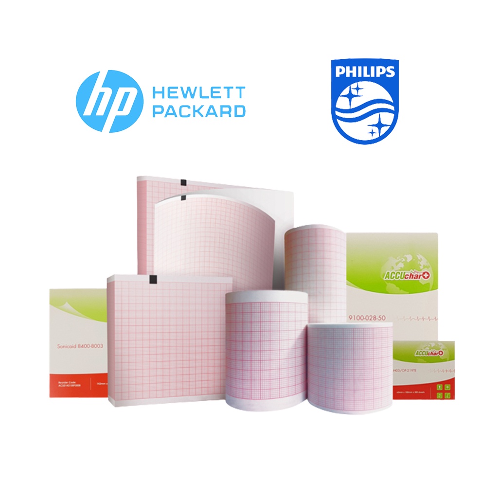 ACCU-CHART NST ROLL สำหรับปริ้นเตอร์ยี่ห้อ HEWLETT PACKARD / PHILIPS ...