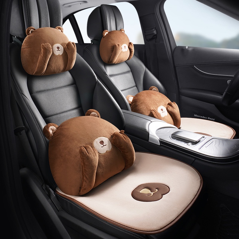 Awesome หมอนรองคอ รองไหล่ ที่รองพิงหลังสำหรับรถยนต์ สินค้าพร้อมส่ง Shopee Thailand