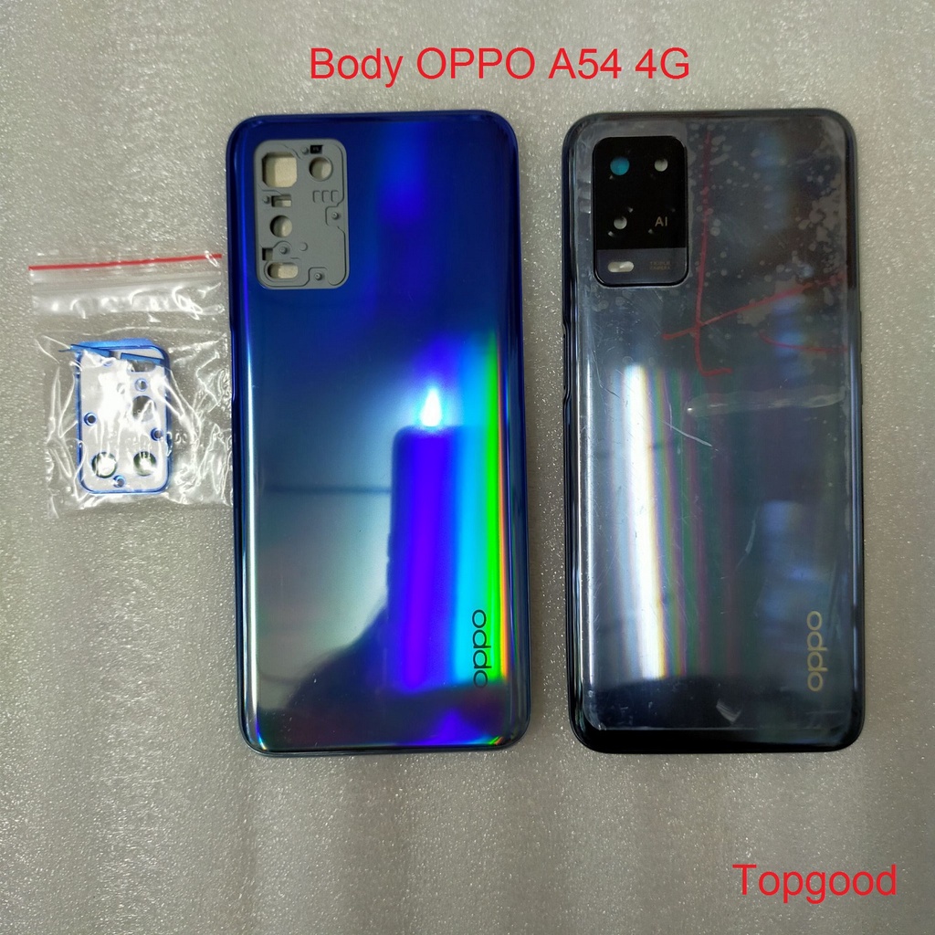 บอดี้ชุด รุ่น oppo a54 4g บอดี้ oppo แกนกลาง+ฝาหลัง+เลนส์กล้องหลัง งาน ใหม่ oppo a54 4g | Shopee ...