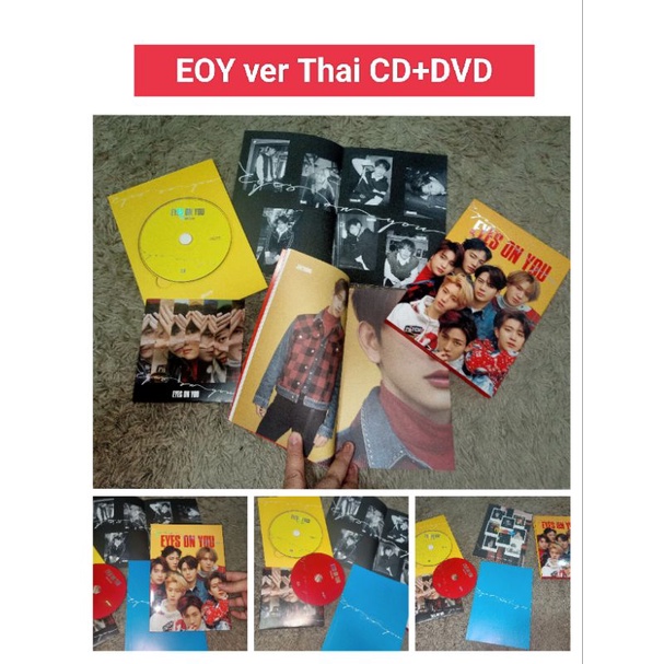 พร้อมส่ง! 🏔️ อัลบั้มเปล่า DVD + CD Eye on you EOY got7 กัซ อากาเซ่ 💚 เวอร์ชั่น ไทย ( หายากกว่า ...
