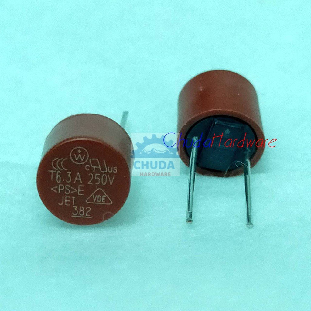 ฟิวส์ ไมโครฟิวส์ กระบอก 382 Micro Fuse 250V T0.5A ถึง T10A #382 Fuse (1 ...
