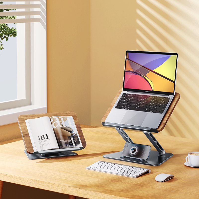 OATSBASF L12 ขาตั้งอ่านหนังสือ โต๊ะแล็ปท็อปแบบใส โต๊ะอ่านหนังสือ พับได้ ...