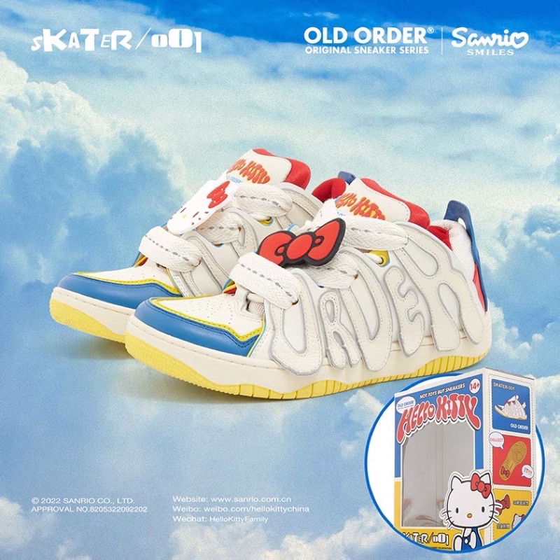 พรีออเดอร์ 🇨🇳 - รองเท้า SNEAKER OLD ORDER x SANRIO HELLO KITTY | Shopee ...