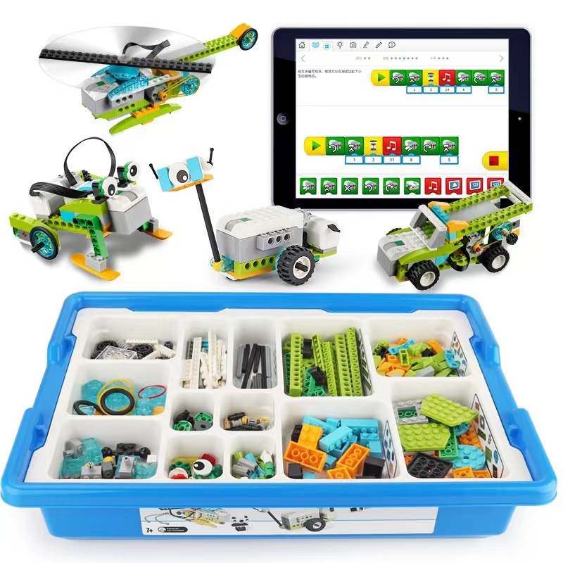 พร้อมส่งบล็อกตัวต่อ Education WeDo 2.0building blocks robot kit แถม E ...