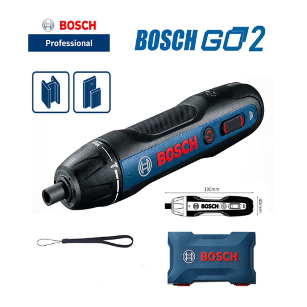 Bosch Go 2 electric screwdriver set 3.6V rechargeable automatic ...