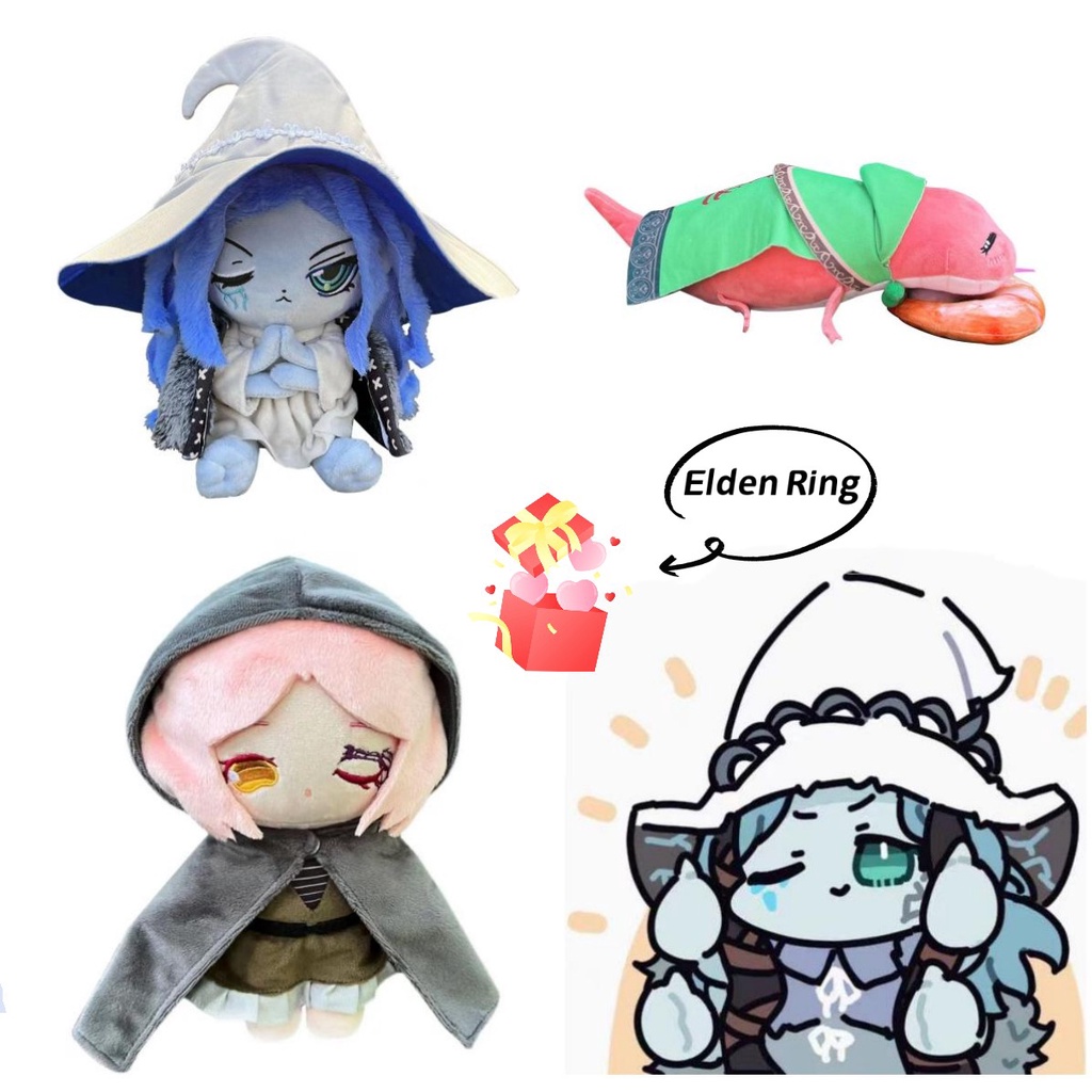 Elden Ring Ranni ตุ๊กตา Melina Snake Rya Eldenring ตุ๊กตาจิ๋ว Destroy ...