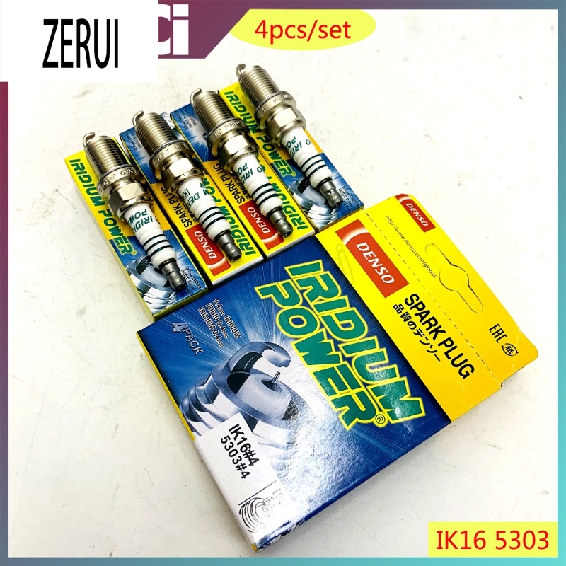 Zr สําหรับ (4 ชิ้น/เซ็ต) IK16 5303 Iridium Spark Plugs สําหรับ Toyota ...