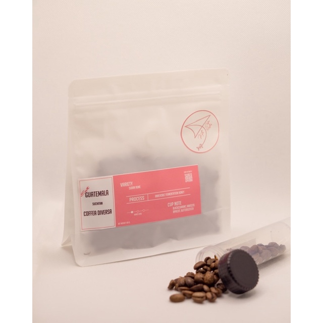 เมล็ดกาแฟคั่วอ่อน Guatemala Coffea Diversa Sudan Rume [Anaerobic Honey ...