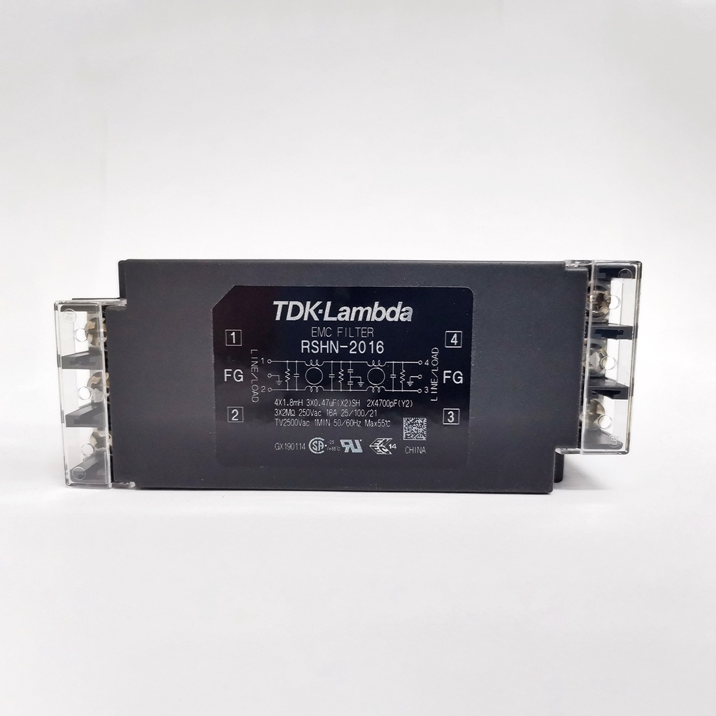 TDK-LAMBDA NOISE FILTER #RSHN-2016 [ตัวกรองสัญญาณรบกวน] | Shopee Thailand