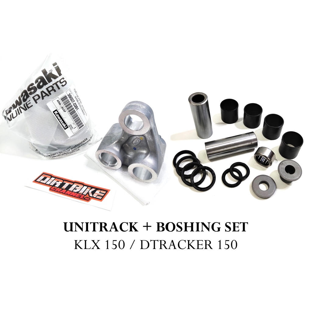 Unitrek Unitrack ดั้งเดิม + ชุดบูช KAWASAKI KLX 150 Dtracker 150 ...