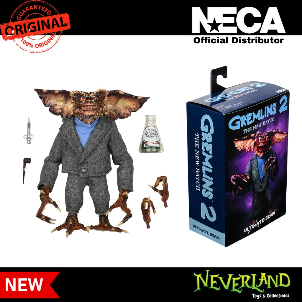 (NECA) Gremlins 2 Ultimate Brain Gremlin 7" Scale Action Figure ...