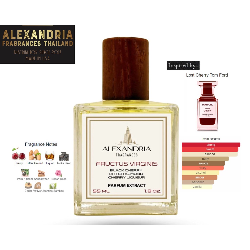 Alexandria Fragrances: Fructus Virginis Inspired by Tom Ford Lost Cherry 30/55/60/100ml นํ้าหอม ...
