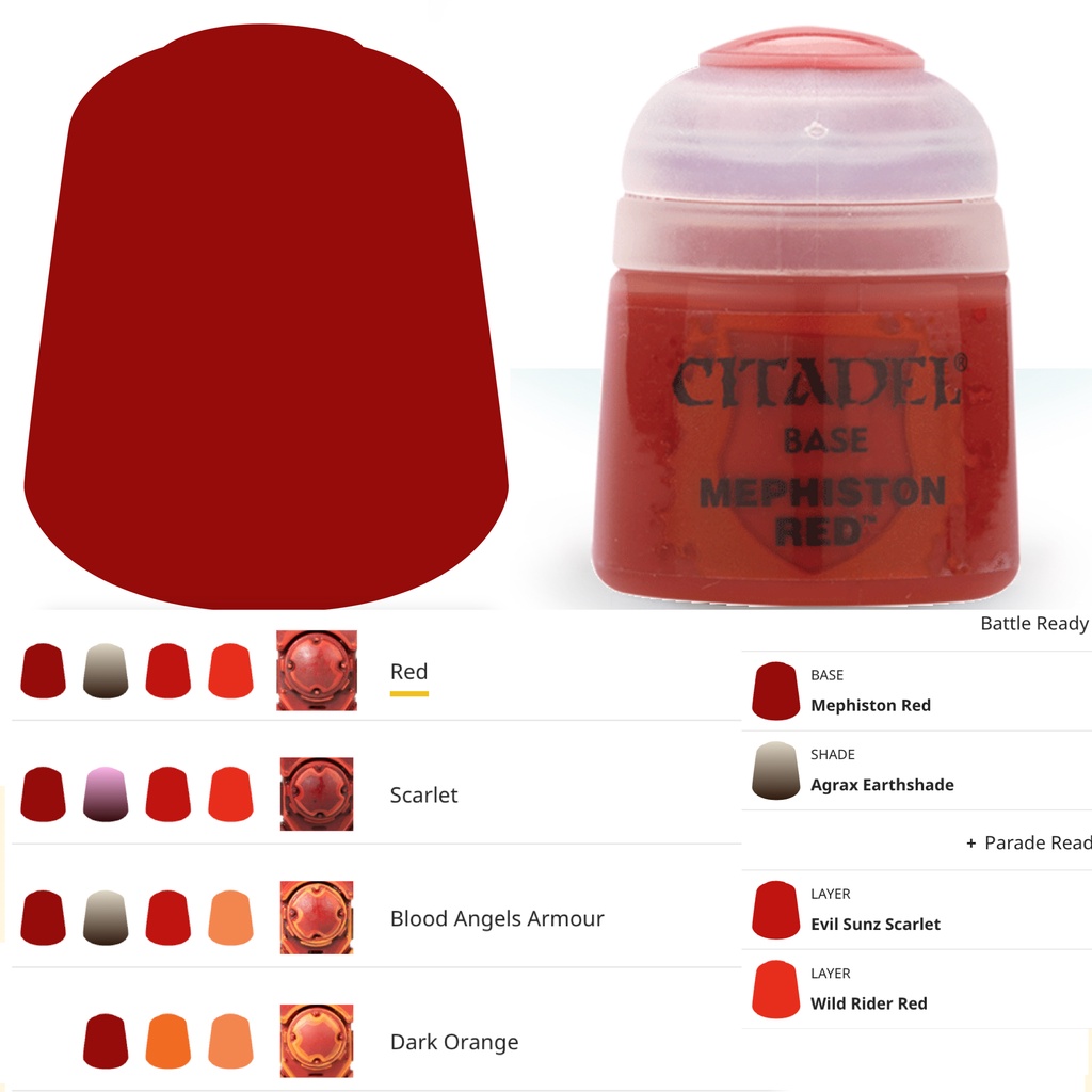 CITADEL COLOUR: BASE SET1 สีอะคริลิคสูตรน้ำ กลุ่มสี เบส | Shopee Thailand