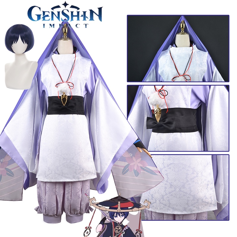 Genshin Impact Scaramouche Cosplay Costume Balladeer Scaramouche ...