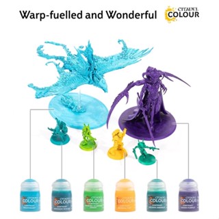 CITADEL COLOR (CONTRAST) Ultramarines Blue, Leviadon Blue, Stormfiend ...