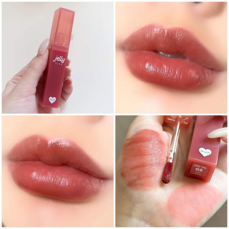 ลิป Jelly Tint ตัวใหม่ของ 4U2 สีน่ารักมากก เนื้อโคตรดีอ่ะ ทาแล้วติดทนสุดๆ เบอร์ 06 m&m คือน่ารัก ...