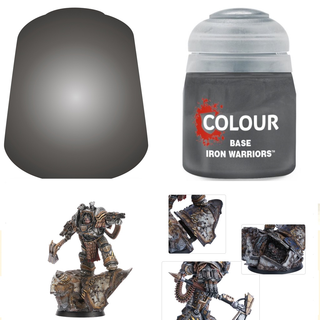 CITADEL COLOUR: BASE SET2 METAL สีอะคริลิคสูตรน้ำ กลุ่มสี เบสโลหะ ...