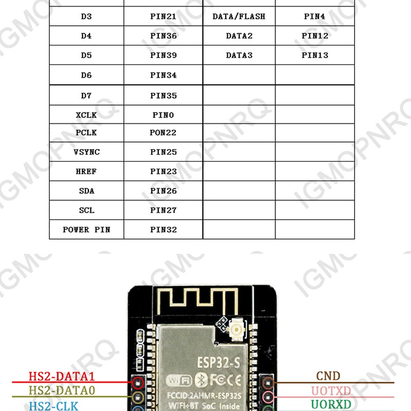 Esp32-cam-mb ESP-32S บอร์ดโมดูล WiFi Serial เป็น WiFi บลูทูธ 5V พร้อม ...