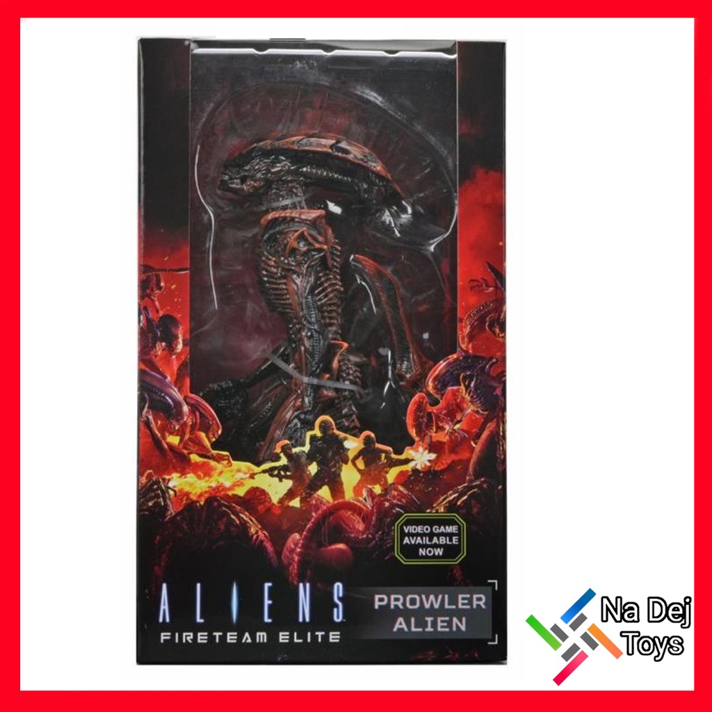 NECA Aliens Fireteam Prowler Alien 7" Figure เอเลี่ยน ไฟร์ทีม พราวเลอร์ ...