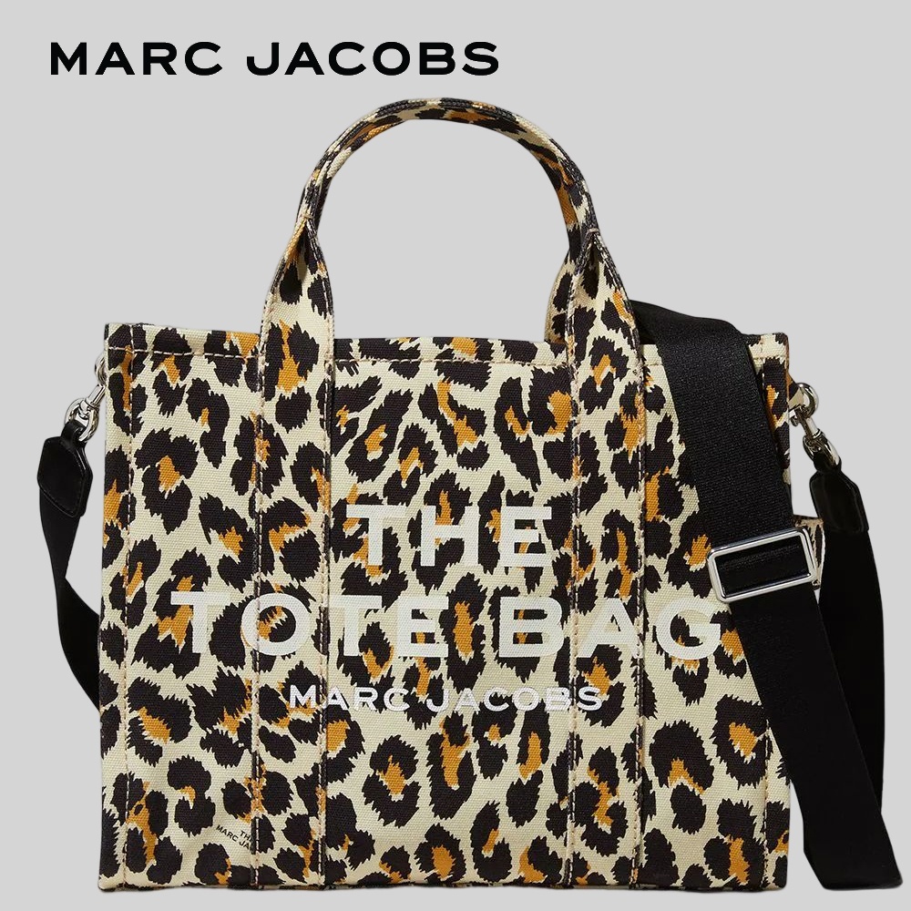 MARC JACOBS THE TOTE BAG LEOPARD MEDIUM TRAVELER TOTE M0017105 | Shopee ...