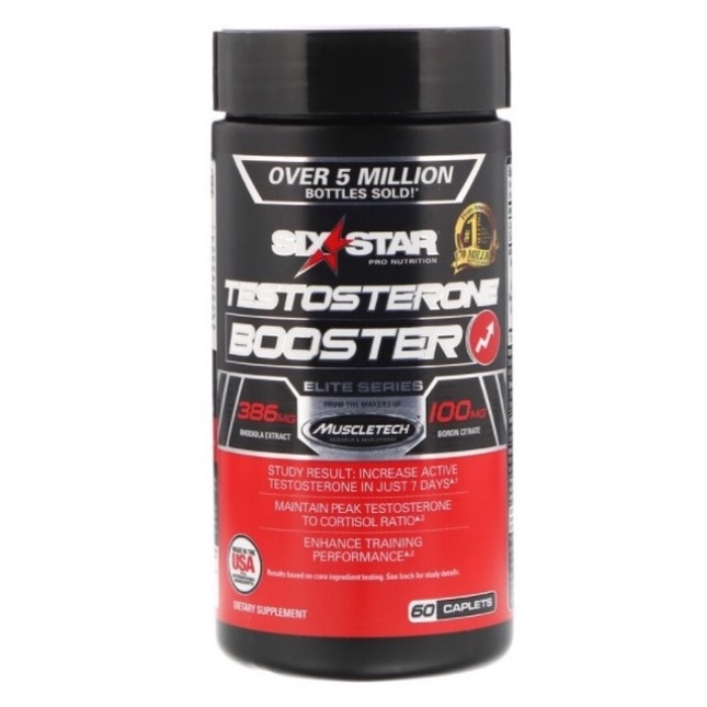 Six Star, Elite Series, Testosterone Booster, 60 Caplets | Shopee Thailand
