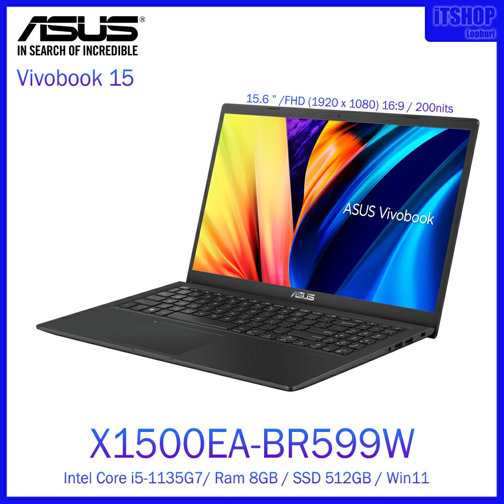 ASUS Vivobook 15 / X1500EA-BR599W / โน๊ตบุ๊ค 15.6 IPS FHD (1920 x 1080 ...