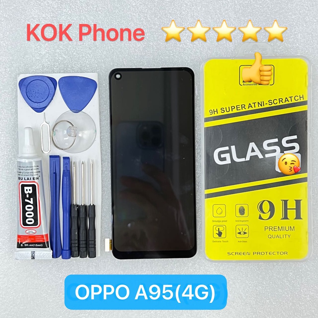 ชุดหน้าจอ Oppo A95 (4G) แถมฟิล์มพร้อมชุดไขควง | Shopee Thailand
