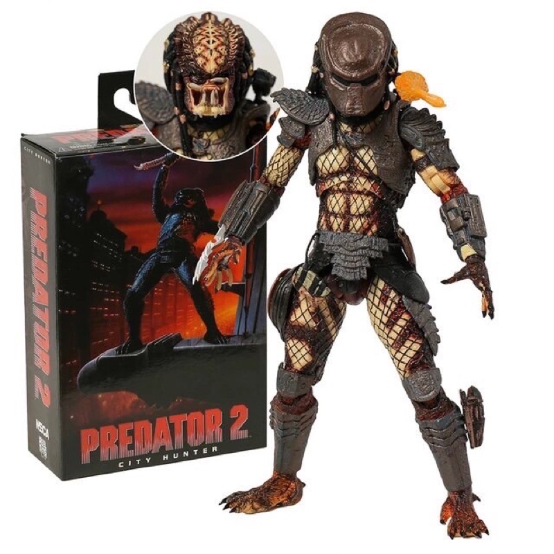 (แท้) NECA Predator 2 Ultimate City Hunter Action Figure 18 cm | Shopee Thailand
