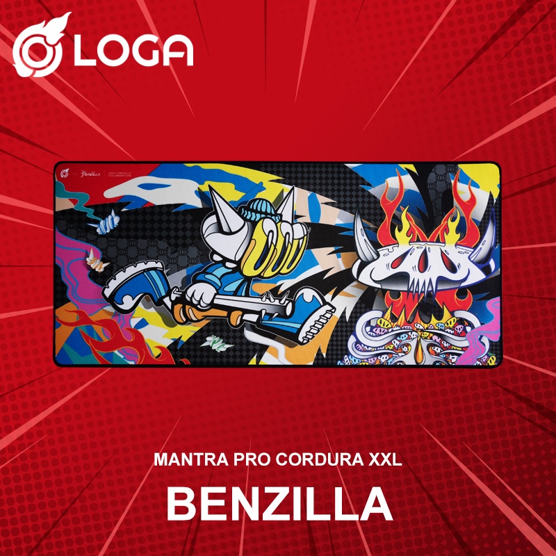 แผ่นรองเมาส์ LOGA X BENZILLA : MANTRA PRO CORDURA XXL LIMITED EDITION ...