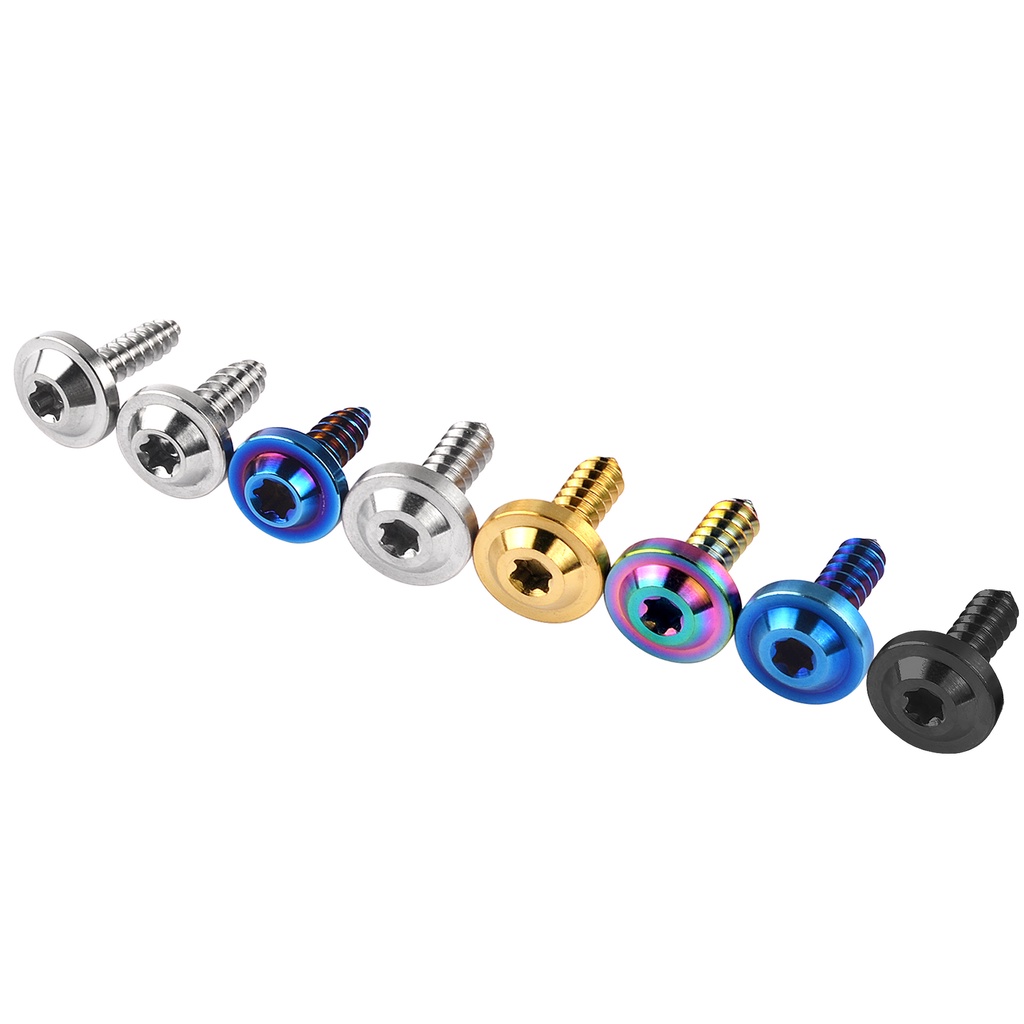 Wanyifa สลักเกลียวไทเทเนียม M4x15 20 มม. M5x15 17 20 25 มม. M6X15 มม. ...