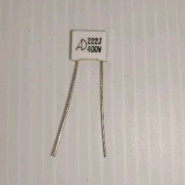 ตัวเก็บประจุ 222J 400v คาปาซิเตอร์ capacitor ขนาด 4*10มม mm | Shopee ...