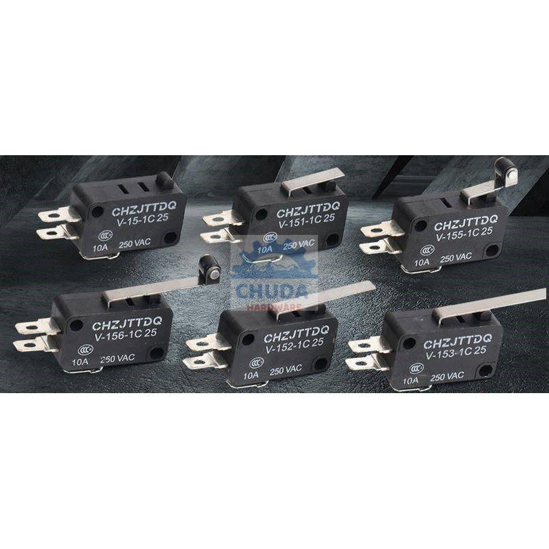 สวิทช์ ไมโครสวิทช์ Micro Switch 3 ขา 10A 250VAC #CHZJTTDQ (1 ตัว ...