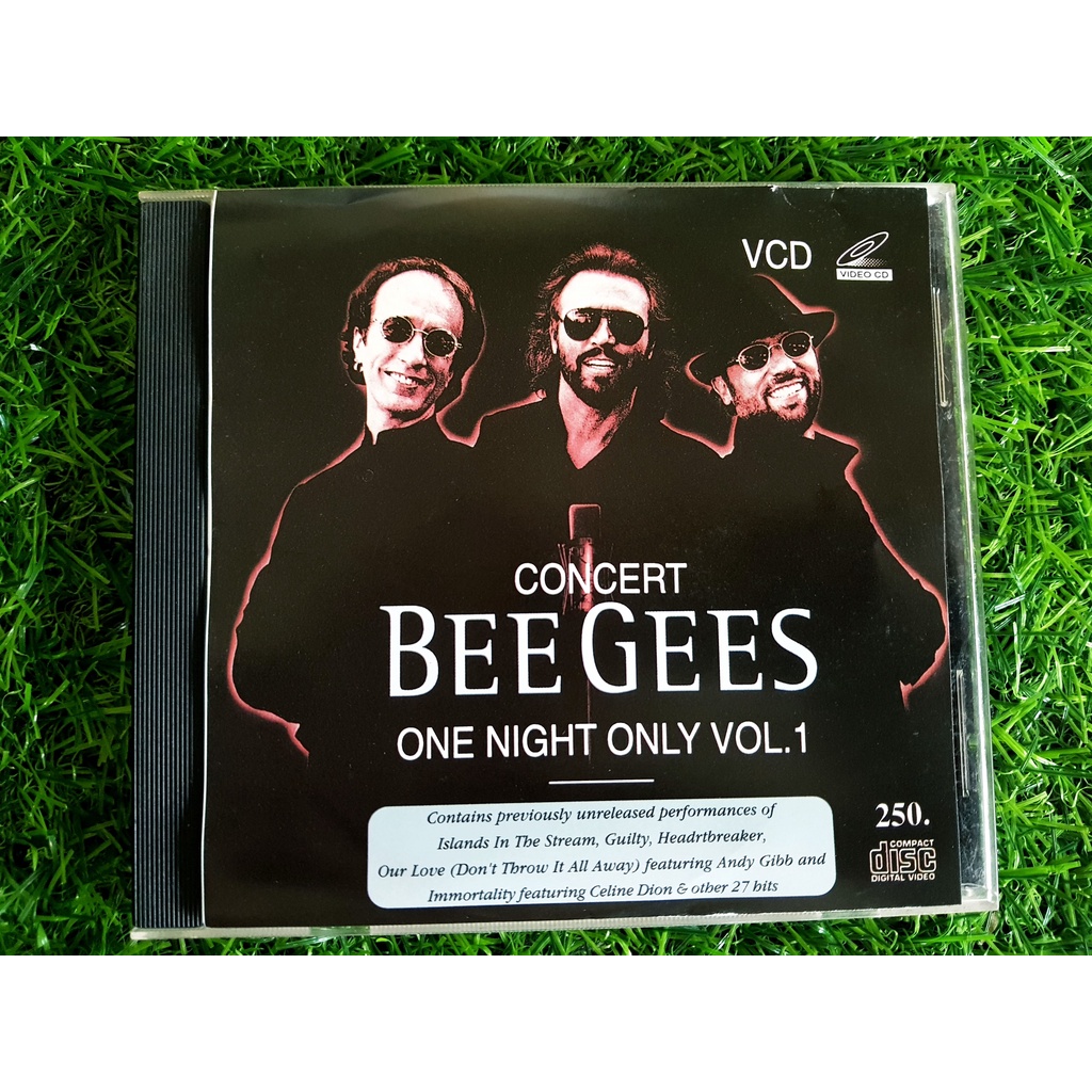 VCD เพลงสากล Bee Gees - One Night Only Vol.1 | Shopee Thailand