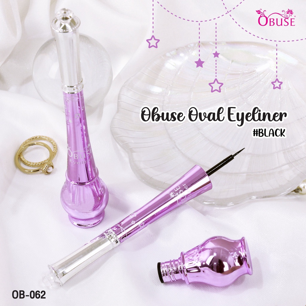โอบิวซ์ อายไลเนอร์ อายไลเนอร์แบบจุ่ม อายหมุน 2 หัว #OB-062 Obuse Oval ...