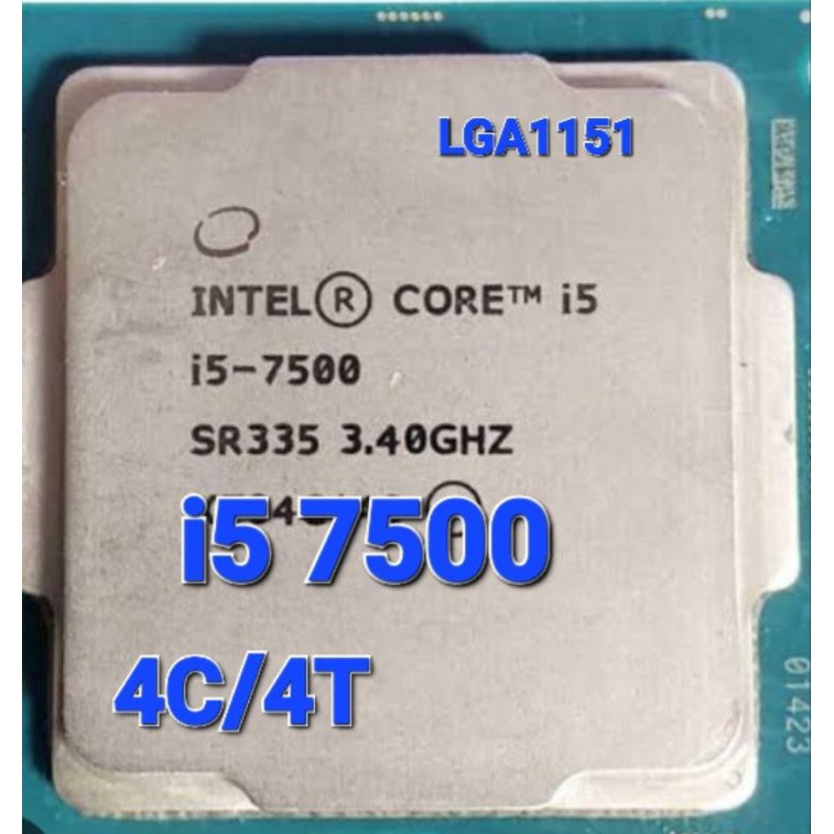 cpu intel LGA1151 gen6-7 i3 6100 / i3 7100 / i5 7500 / i5 6500 / i7 6700 | Shopee Thailand