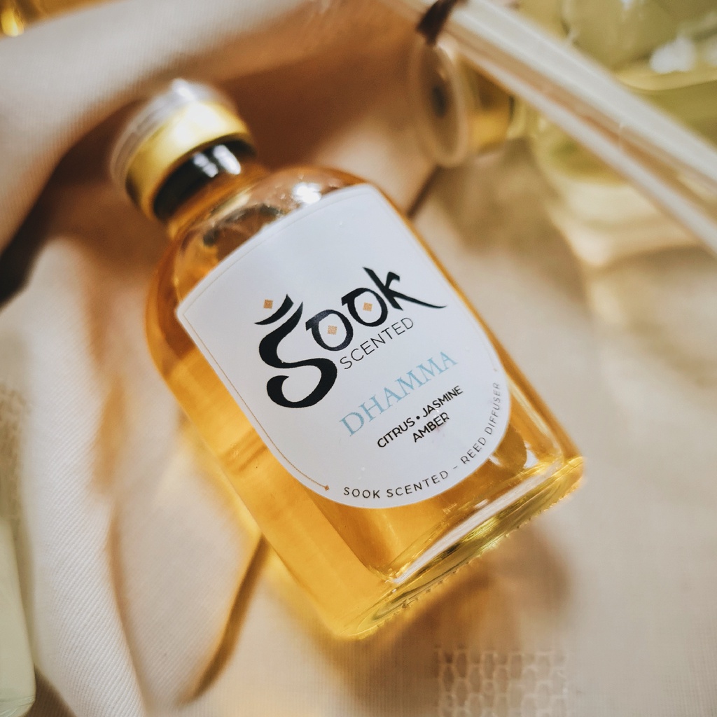 ก้านหอมปรับอากาศ 50 ml Sook Scented | Reed Diffuser | Shopee Thailand