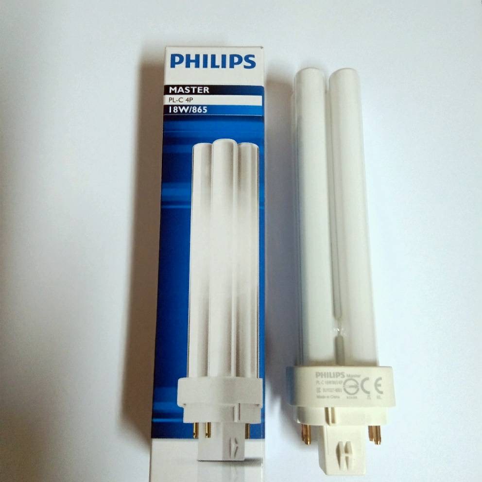 หลอดไฟ PHILIPS PLC 2P 13W แสงสีขาว#865 /PLC 4P 18W #865#แสงสีขาว | Shopee Thailand