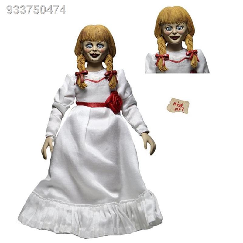 Annabelle hand - made 6 นิ้วผ้าเคลื่อนย้ายตุ๊กตาตุ๊กตา ghost ตุ๊กตา ...