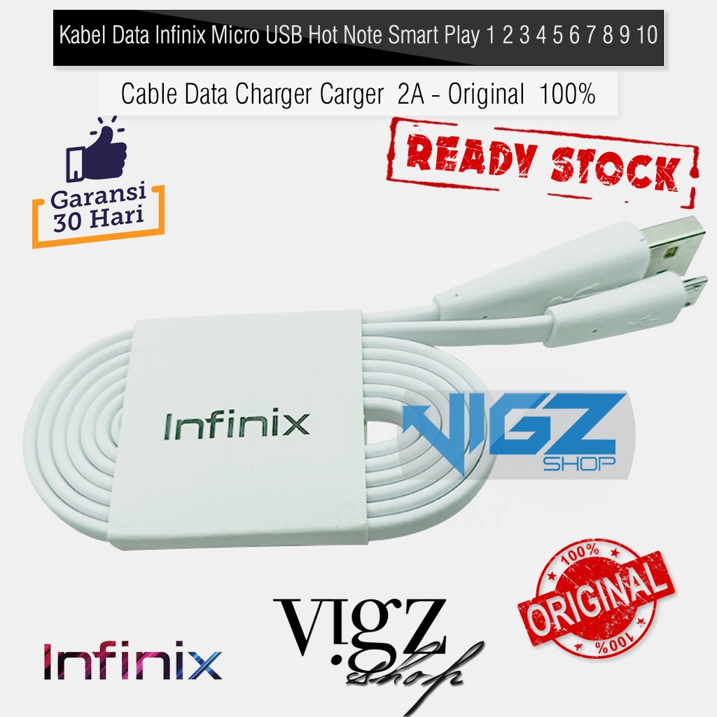 Infinix Micro USB Hot Note Smart Play Data Cable 1 2 3 4 5 6 7 8 9 10 ...
