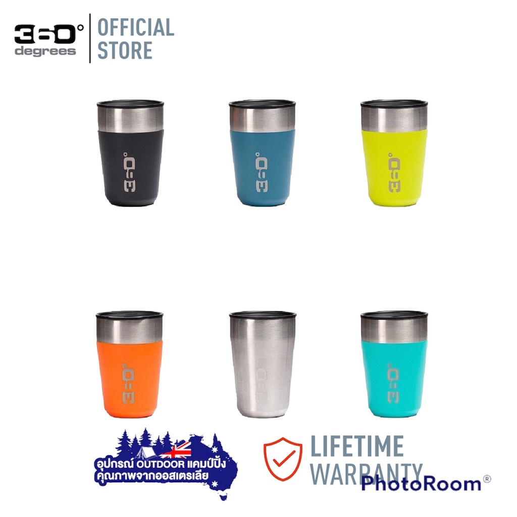 360 Degrees VACUUM INSULATED STAINLESS TRAVEL MUG REGULAR SIZE 12 oz ...