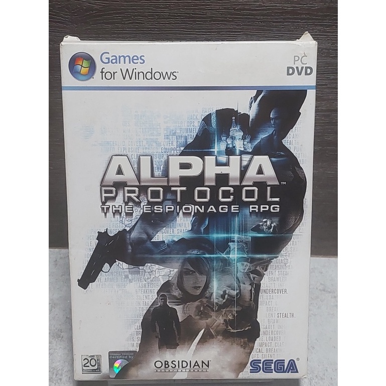 Alpha Protocol The Espionage RPG ลิขสิทธิ์แท้ ปกกล่องภาษาไทย มีตำหนิ ... Alpha Protocol The Espionage RPG ลิขสิทธิ์แท้ ปกกล่องภาษาไทย มีตำหนิ ...