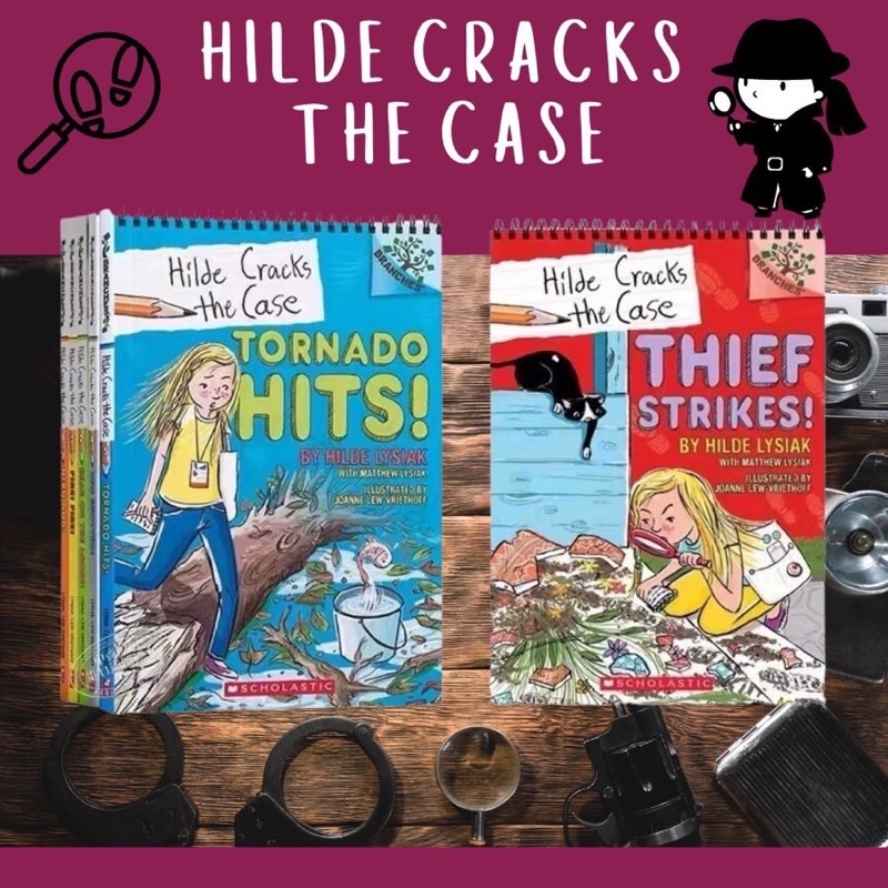 หนังสือวรรณกรรมเยาวชน แนวสืบสวนสอบสวน Hilde Cracks the Case เซต 6 เล่ม ...